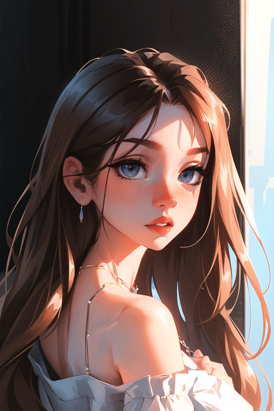 动漫女性插画风格 Bedaily 彼日记